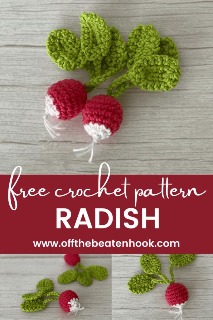Crochet Radish Pattern: Free & Easy!