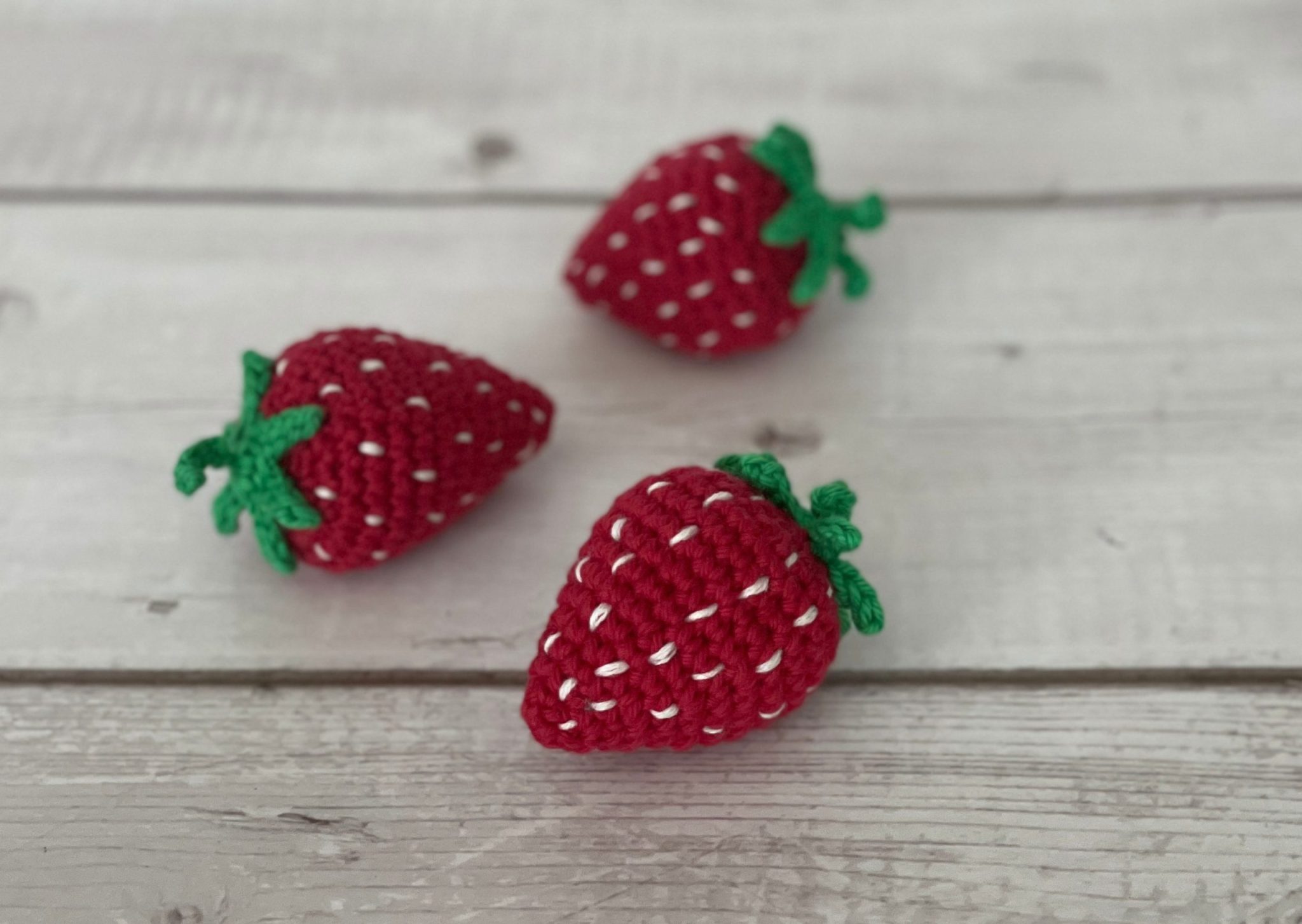 Strawberry Crochet Pattern: Free + Easy!