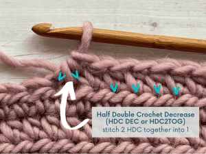 How To Do a Half Double Crochet (hdc) + Video Tutorial