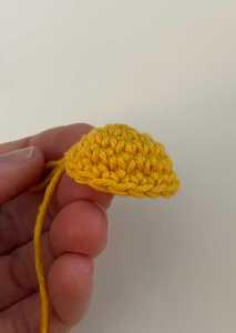 Crochet Egg Pattern 2 Ways: Whole & Fried