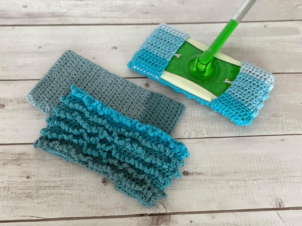 Crochet Swiffer Cover Pattern: Free 3-in-1 Wet & Dry Mop Covers