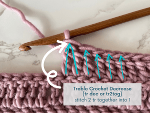 How to Treble Crochet Stitch (tr) + Video Tutorial