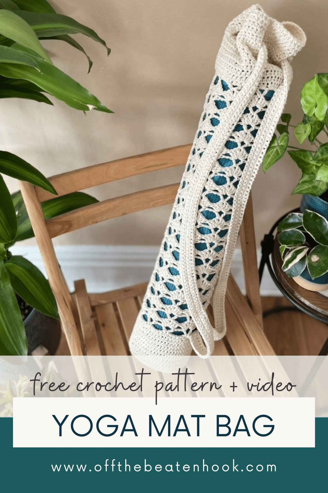 Yoga Mat Bag Free Crochet Pattern: Get Your Zen On