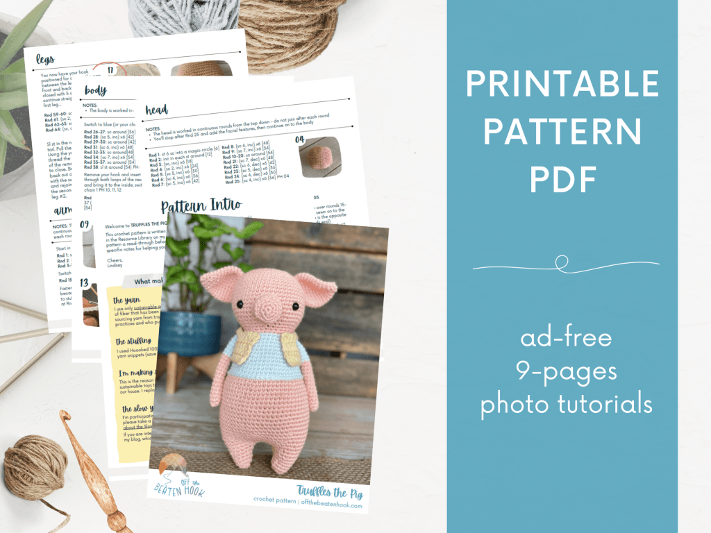 Crochet Pig Pattern: A Fun and Easy DIY Project