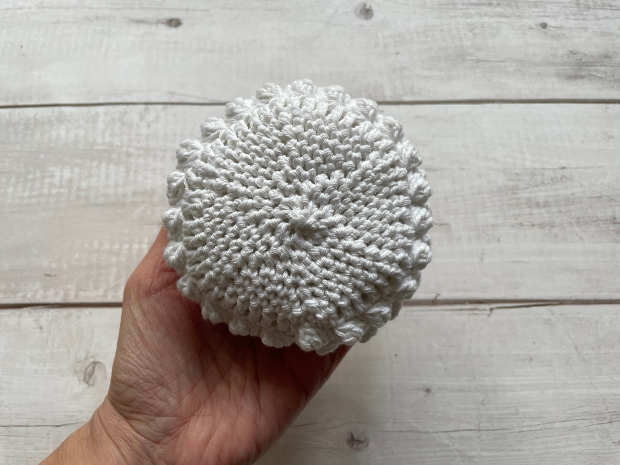 Cauliflower Crochet Pattern: Free Pattern + Video Tutorial