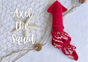 Squid Crochet Pattern: Free Pattern + Video Tutorial