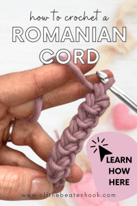 Romanian Cord Crochet How-To + Quick and Easy Video Tutorial