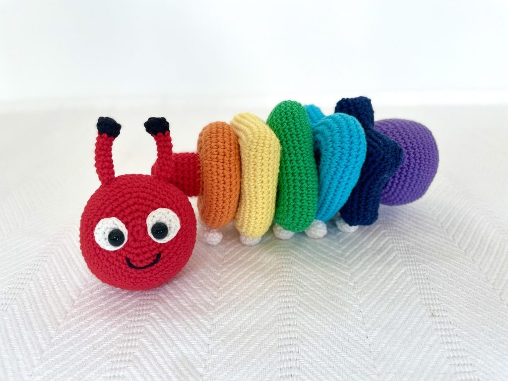 Crochet Stacking Toy: Free Pattern + Video Tutorial