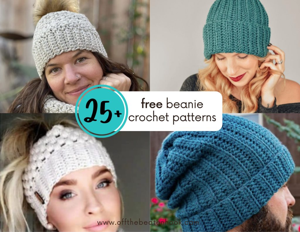25 Free Crochet Beanie Patterns for Every Style and Season