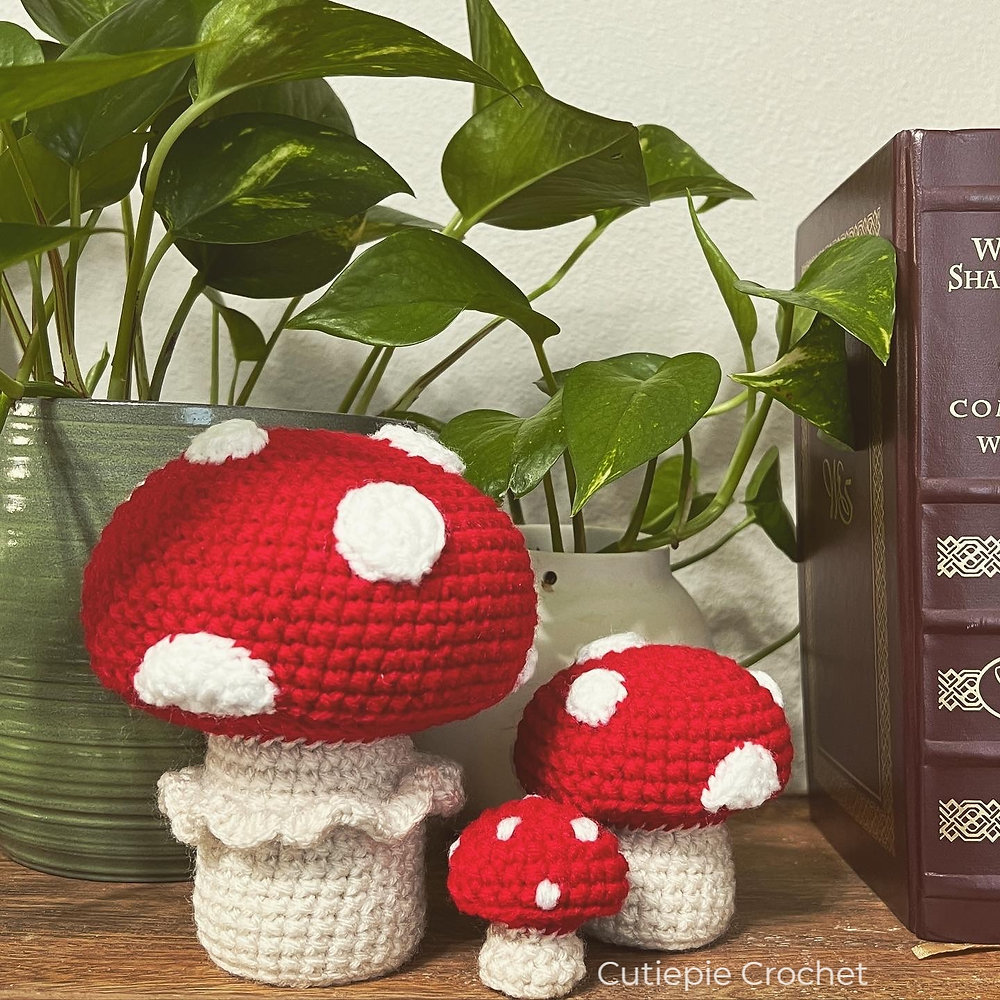 25+ Free Crochet Mushroom Patterns